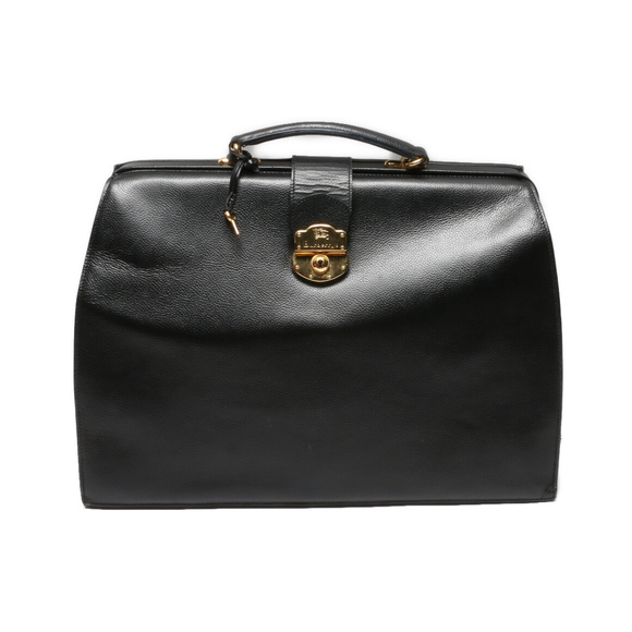 Burberry | Bags | Burberry Briefcase Doctors Dulles Bag Black | Poshmark